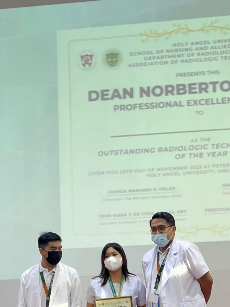 Radiologic Technology Department Bags 4 Major Awards - Gloria Lacson ...