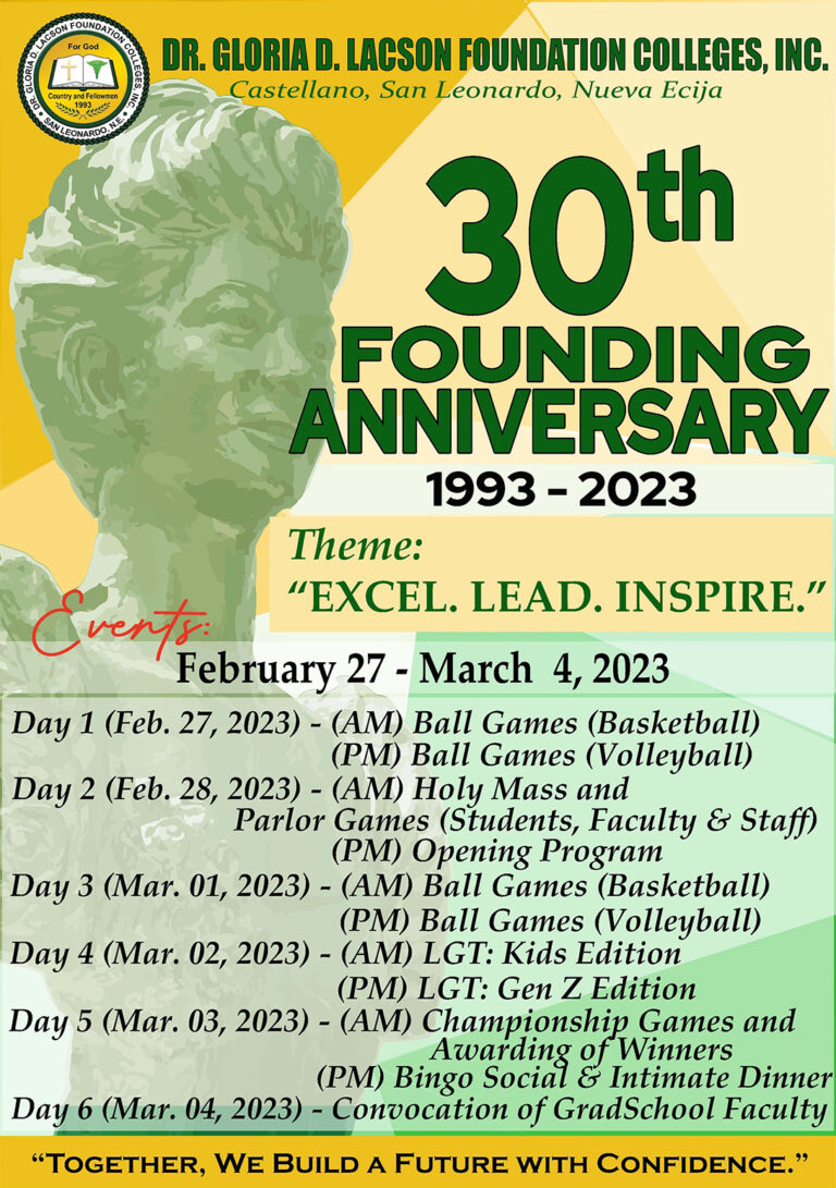 Homepage - Gloria Lacson Colleges