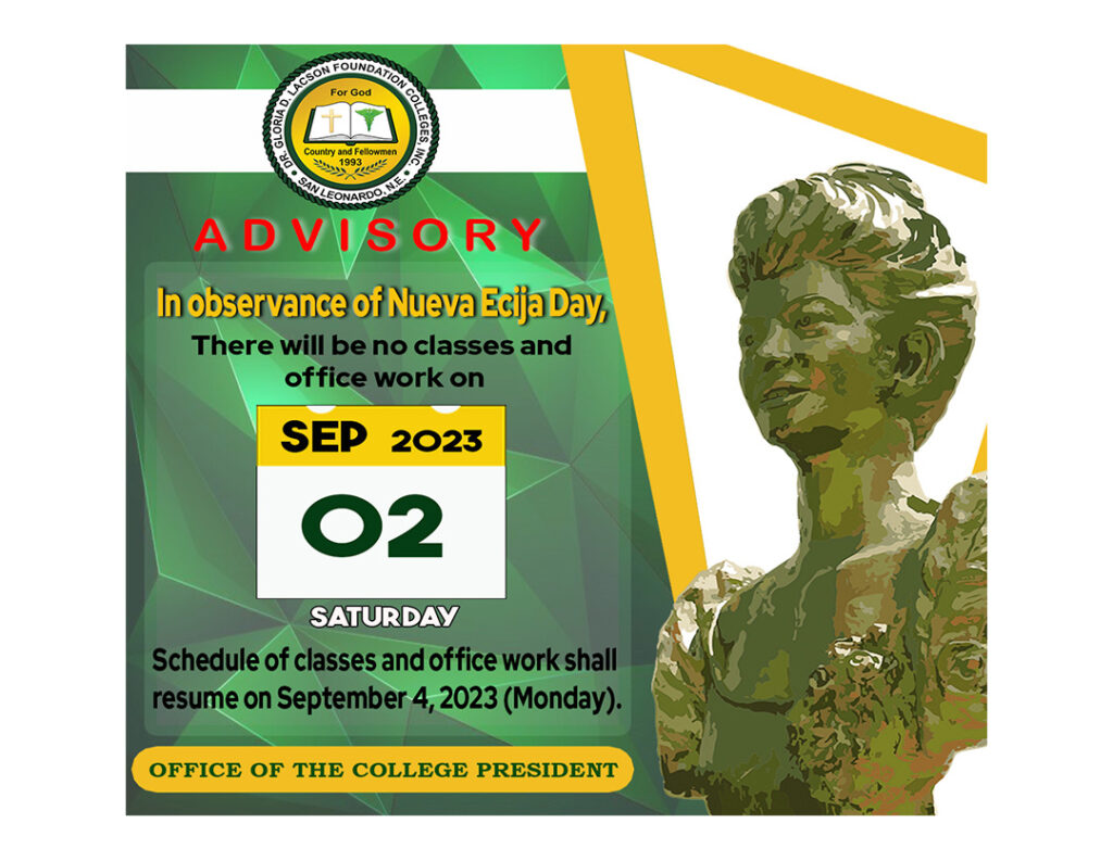 Homepage - Gloria Lacson Colleges